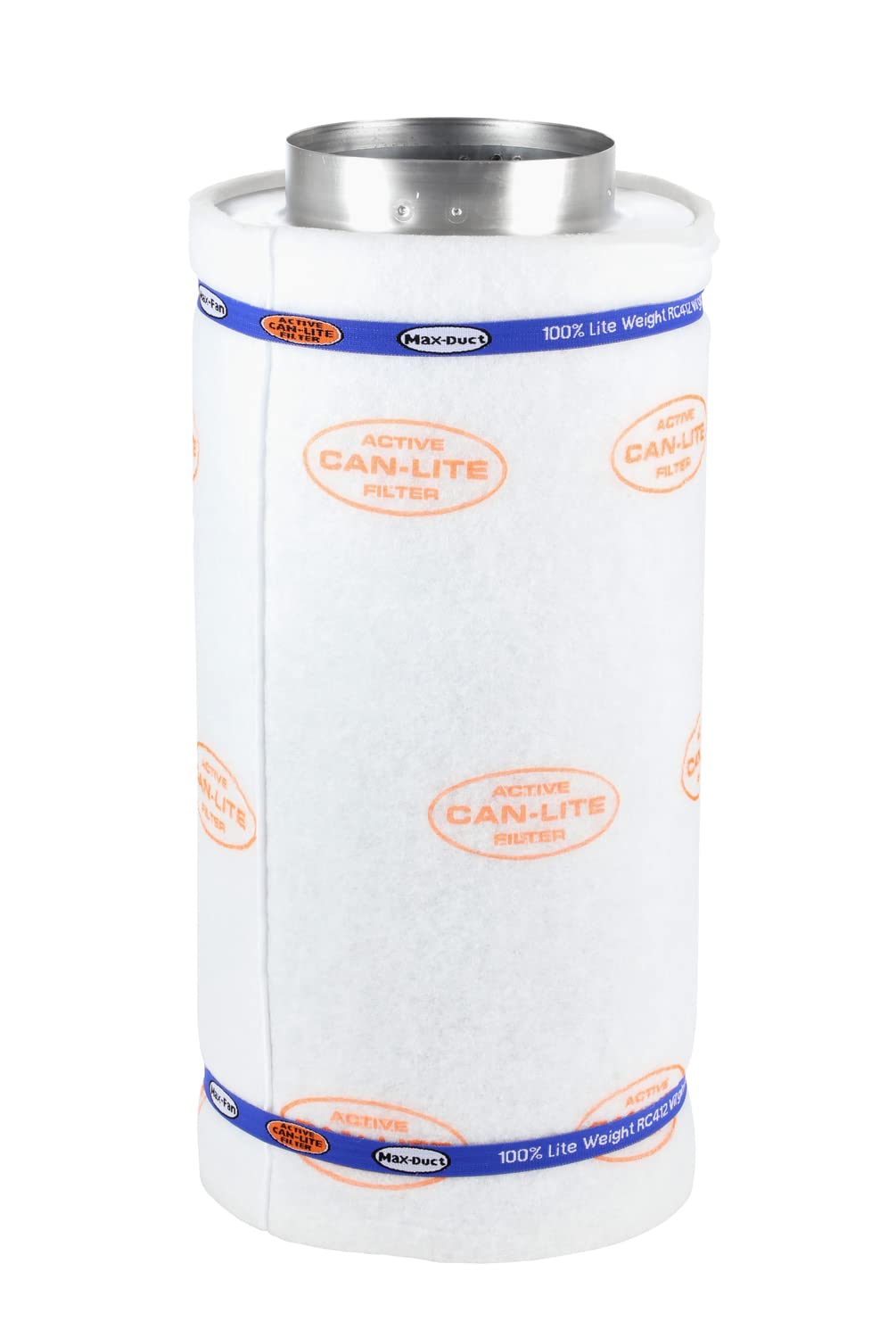 Can Filter Active CarFilter Mini 8- x 25-inch 800 CFM for maximum odor control in grow tents and other hydroponic systems