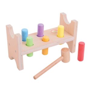 bigjigs toys first hammer bench