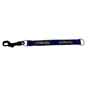 Chubuddy Navy Sublimated Chewy Holders Set of (2) - Two Sublimated tethers and Two Natural Straps