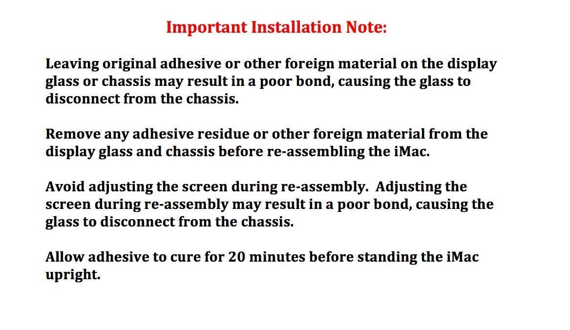 OWC General Servicing Kit Compatible With iMac 2007 and later Models, (OWCDIYIMACGEN)