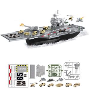 aircraft carrier toy, military battleship aircraft carrier toys,army set,military battleship model building toy kit