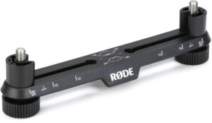 rode sb20 stereo array spacing bar microphone mount