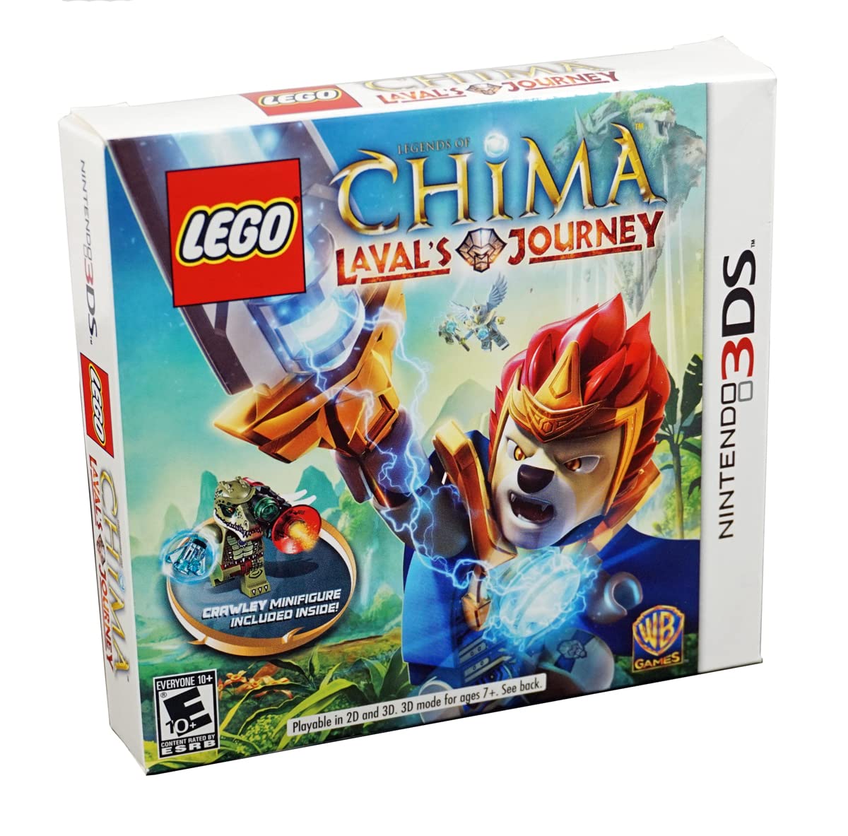 Chima Laval's Journey w/ Crawley Minifigure - Nintendo 3DS