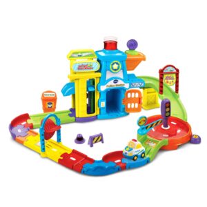 vtech go! go! smart wheels police station playset