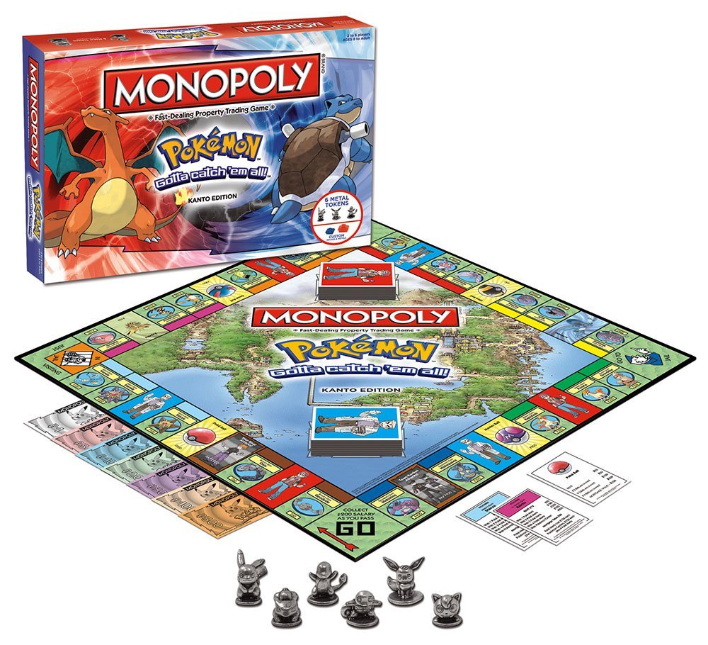 MONOPOLY: Pokemon Kanto Edition