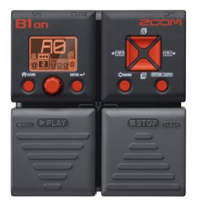 zoom b1on bass effects pedal