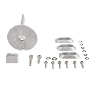 quicksilver 8m6007993 aluminum anode kit for yamaha 4t 40-60 hp outboards