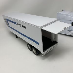 New-Ray Volvo Tractor and Trailer VN-780 1/32 Scale Pre-Built Model Semi Truck White