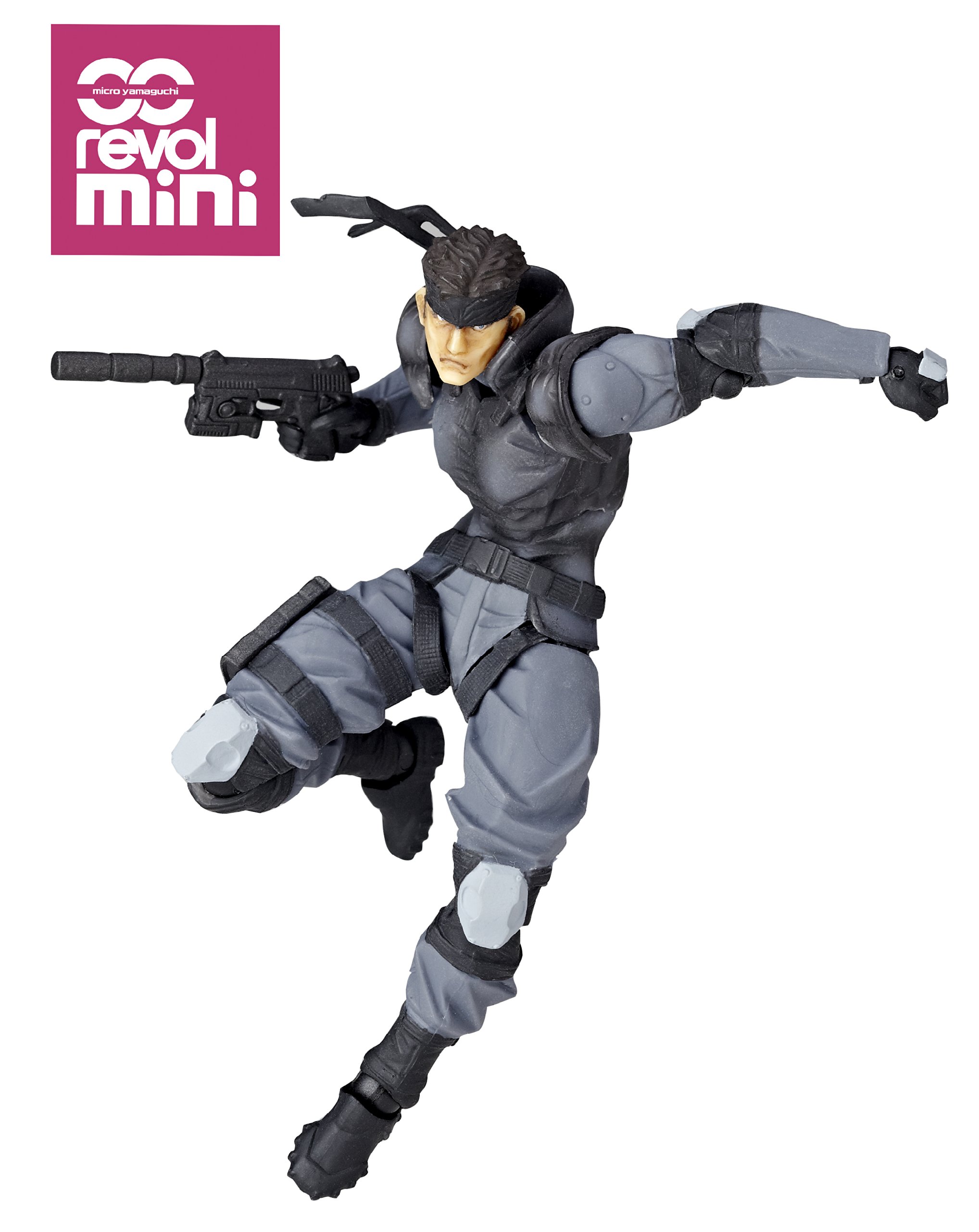 Kaiyodo Revoltech Yamaguchi Mini Action Figure #001: Metal Gear Solid: Solid Snake