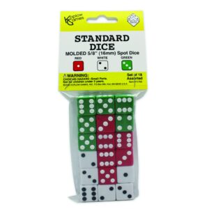 koplow games dot dice set classroom accessories