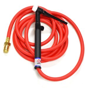 CK TL26 Air Cooled Trim-Line TIG Torch Kit, Flex, Valve, 200A, 12.5', 1-Pc, Super-Flex, TL26V-12-RSF FX