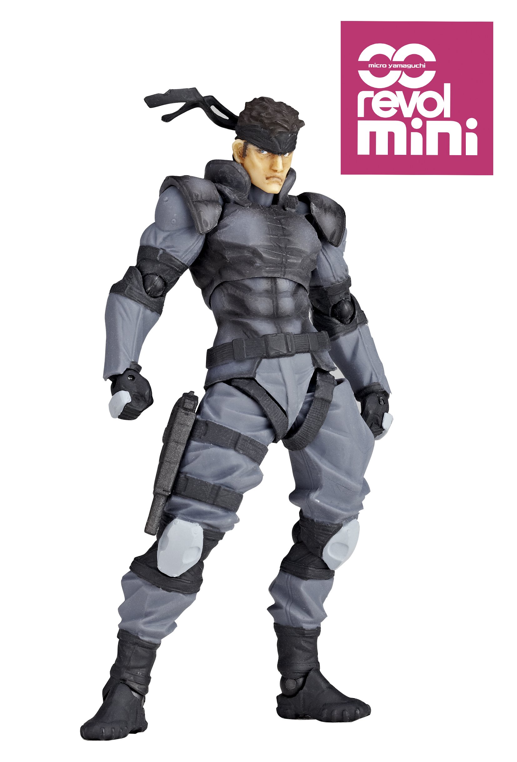 Kaiyodo Revoltech Yamaguchi Mini Action Figure #001: Metal Gear Solid: Solid Snake