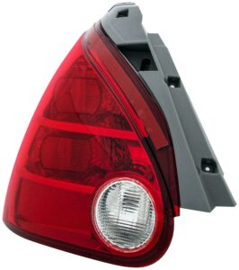 dorman 1611206 driver side tail light assembly compatible with select nissan models