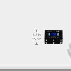 TC Helicon PLAY ACOUSTIC 3-Button Vocal and Acoustic Guitar Effects Stompbox with BodyRez and Looping