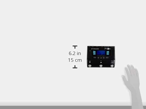 TC Helicon PLAY ACOUSTIC 3-Button Vocal and Acoustic Guitar Effects Stompbox with BodyRez and Looping