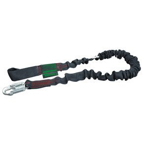 honeywell two legged, 6' kevlar lanyard with double pack sofstop, 1 locking snap hook, and 2 (2 1/2'') rebar hooks 980kr/6ftbk