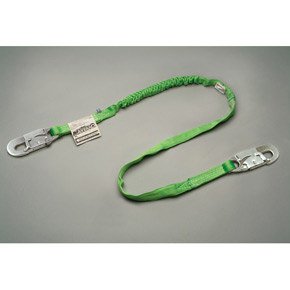 honeywell two-legged 6' web lanyard w/2 locking rebar hooks (2-1/2'') & 1 choke-off loop 266twrs/6ftgn