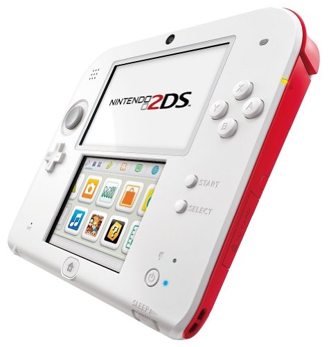 Nintendo 2DS blanc-rouge + New Super Mario Bros. 2