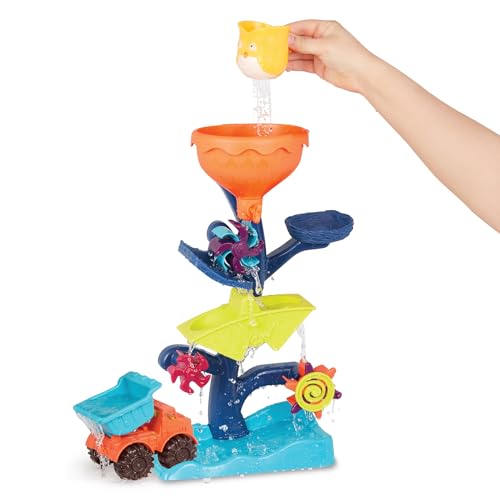 B. toys- Owl About Waterfalls Water Wheel- Water Play- Preschool Baby Bath Toy- 18 months +