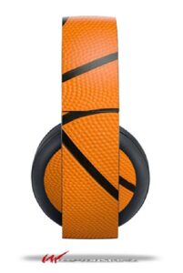 basketball - decal style vinyl skin fits original sony ps4 gold wireless headphones (headphones not included)