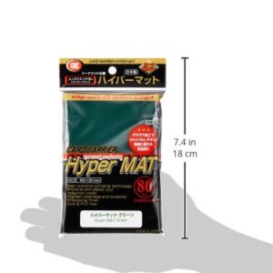 Hyper Matte Sleeves (80-Pack), Green