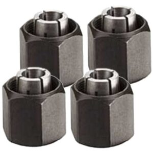 Bosch 1613/1617/1618/1619 Router (4 Pack) 8mm Collet Chuck # 3607000645-4PK