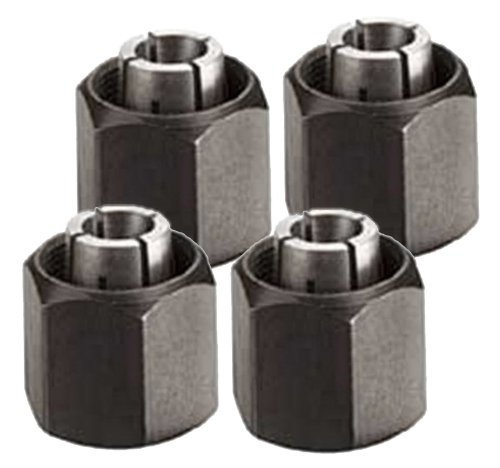 Bosch 1613/1617/1618/1619 Router (4 Pack) 8mm Collet Chuck # 3607000645-4PK