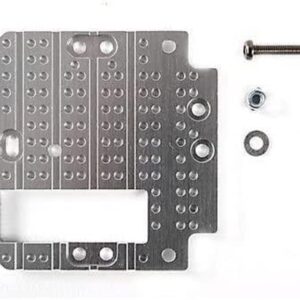 Tamiya 300056535 1:14 Aluminium Clutch Lever Plate 2/3 Axle, Silver