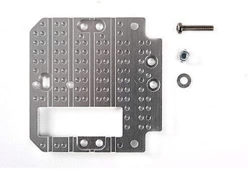 Tamiya 300056535 1:14 Aluminium Clutch Lever Plate 2/3 Axle, Silver