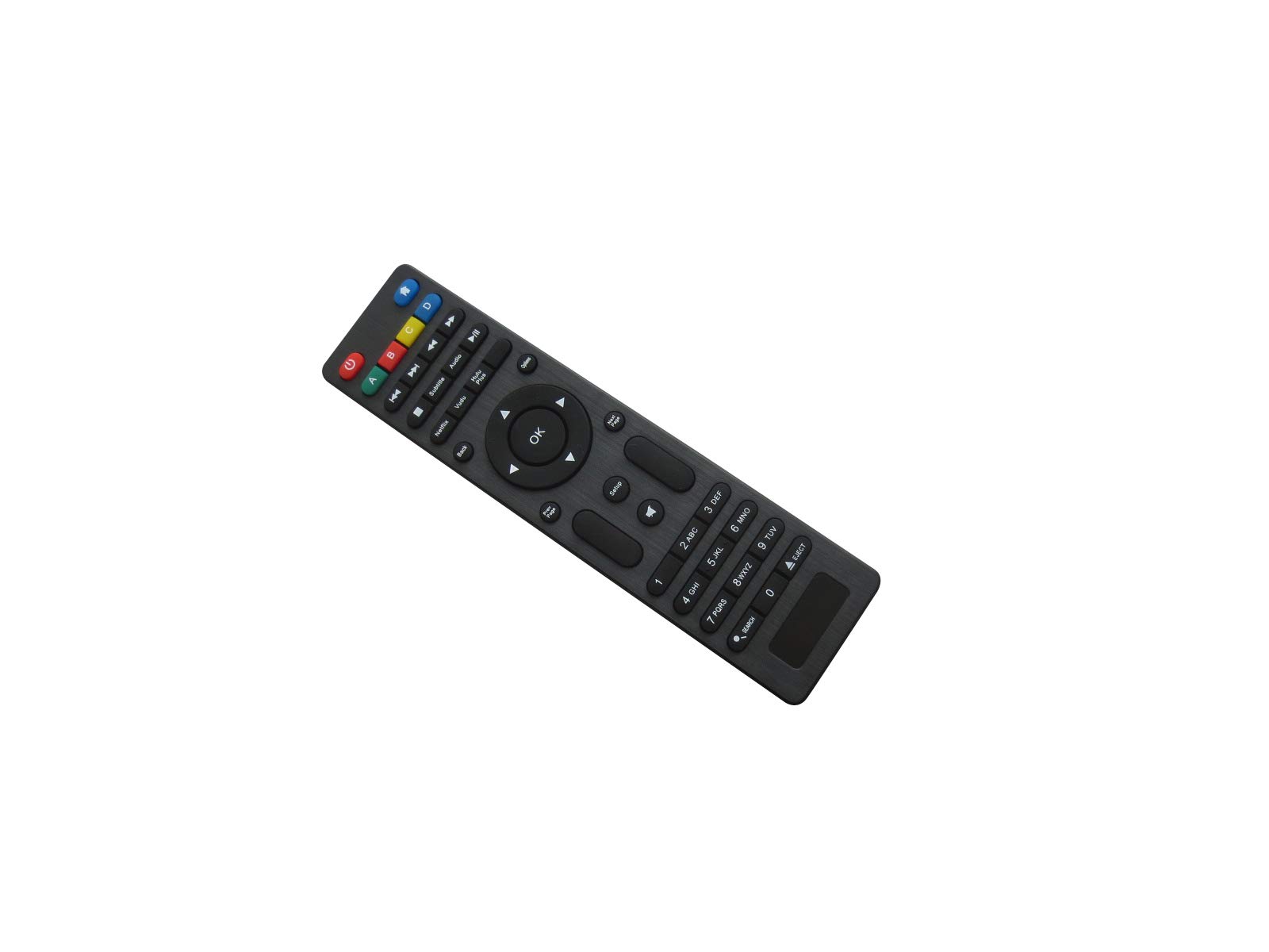 Universal Replacement Remote Control Fit for WD Western Digital WDBHG70000NBK-HESN WDBHG70000NBK-01 WDBGXT0000NBK-UESN (C3H) 1080P Streaming WDTV HDTV Live HD TV Media Player