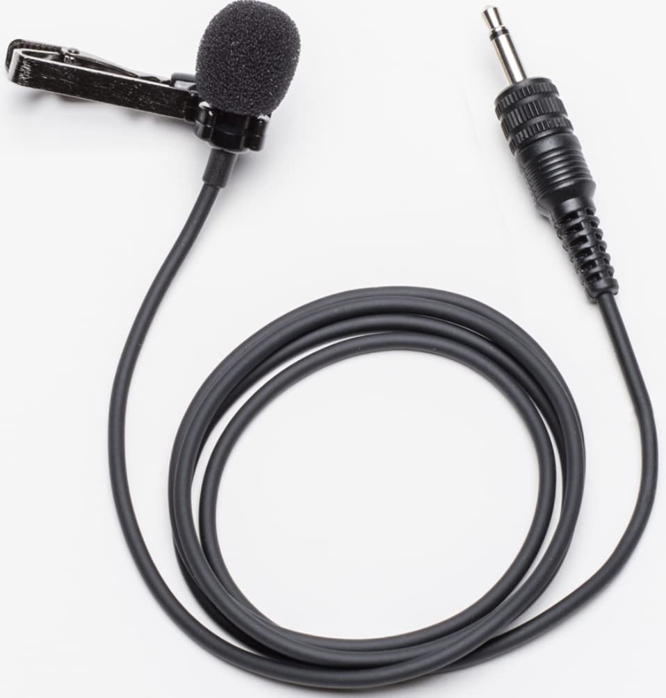 Azden EX-50L Professional Omni Lavalier Microphone with Lock-Down Mini Connector for Use with 35BT or 15BT Transmitters, Designed to Improve The Sound Quality of Azden Wireless Systems