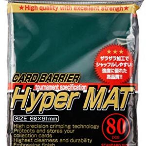 Hyper Matte Sleeves (80-Pack), Green