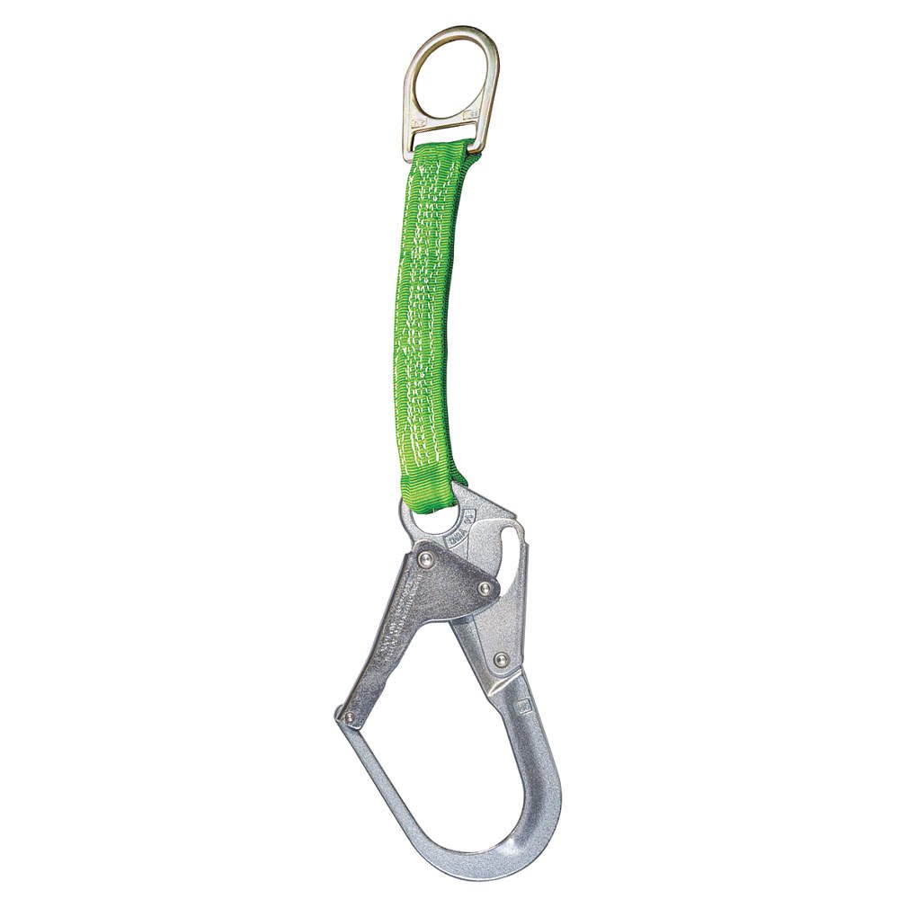 Honeywell ANSI Z359-2007 Compliant Webbing Anchor with Rebar Hook & D-Ring - 2ft 480-Z7/2FTGN