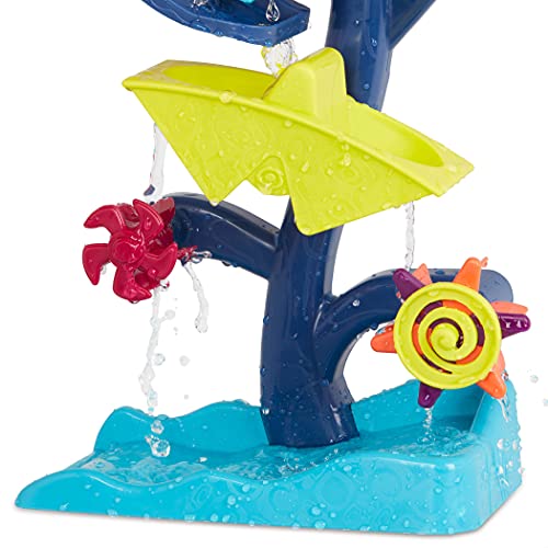 B. toys- Owl About Waterfalls Water Wheel- Water Play- Preschool Baby Bath Toy- 18 months +