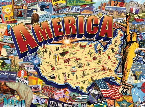 Buffalo Games - Signature Collection - Vintage America - 1000 Piece Jigsaw Puzzle