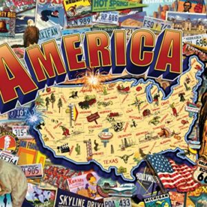 Buffalo Games - Signature Collection - Vintage America - 1000 Piece Jigsaw Puzzle