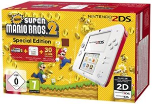 nintendo 2ds blanc-rouge + new super mario bros. 2