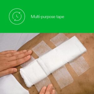 3M™ Micropore™ Surgical Tape 1530-3, 3 inch x 10 yard (7,5cm x 9,1m), 4 rolls/box