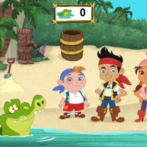 LeapFrog LeapTV Disney Jake and The Never Land Pirates Educational, Active Video Game