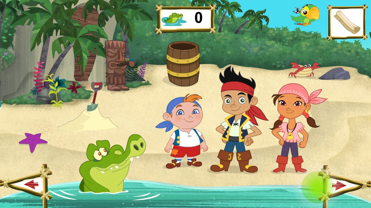 LeapFrog LeapTV Disney Jake and The Never Land Pirates Educational, Active Video Game