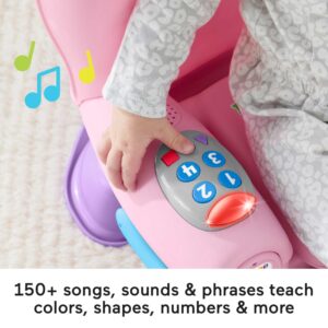 Fisher-Price CFD39 Smart Stages Pink Chair, Activity Chair Toy for 1 Year Old with Sounds, Music and Phrases