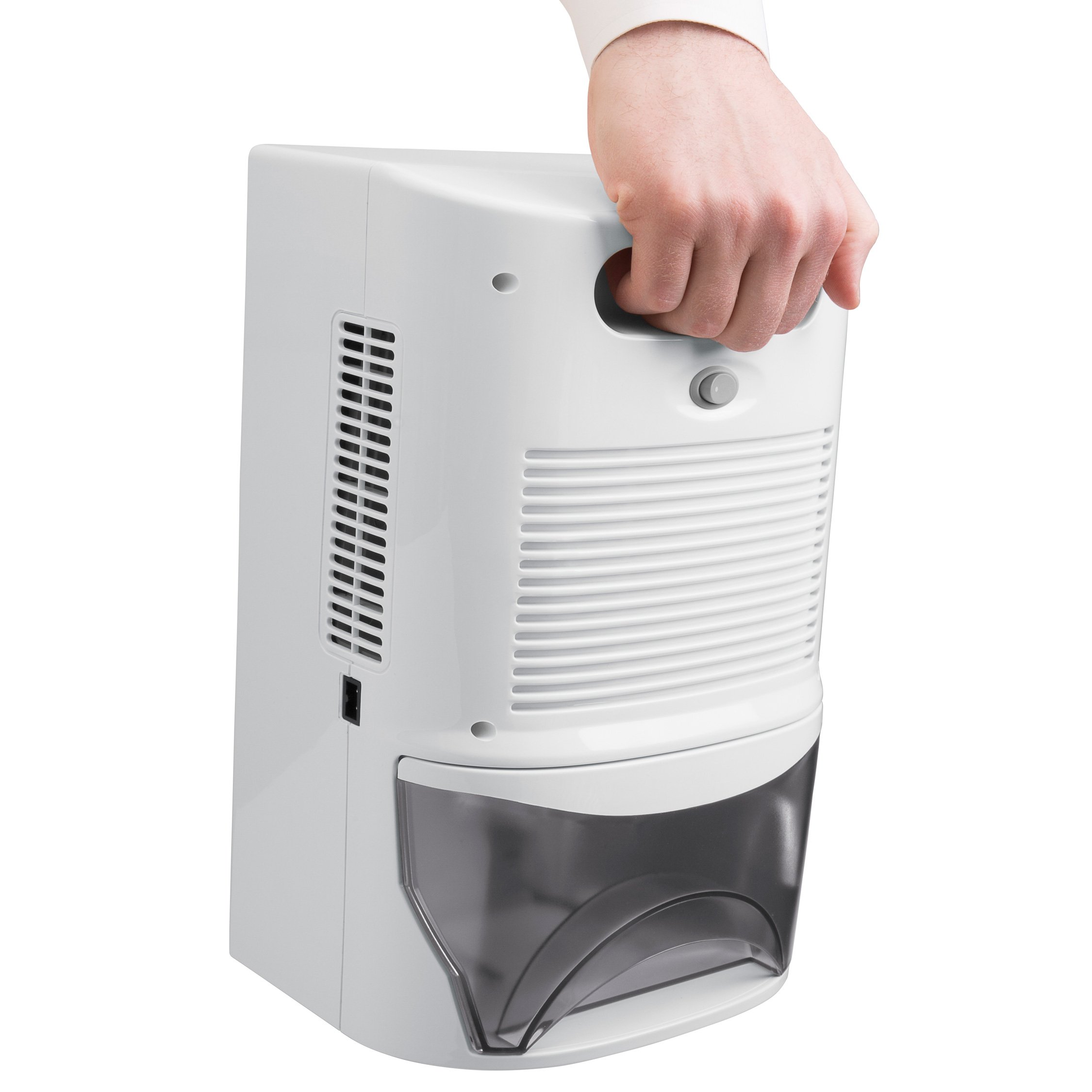 Ivation IVADM45 Powerful Mid-Size Thermo-Electric Intelligent Dehumidifier w/Auto Humidistat - For Small Spaces of Up to 100 Square Feet