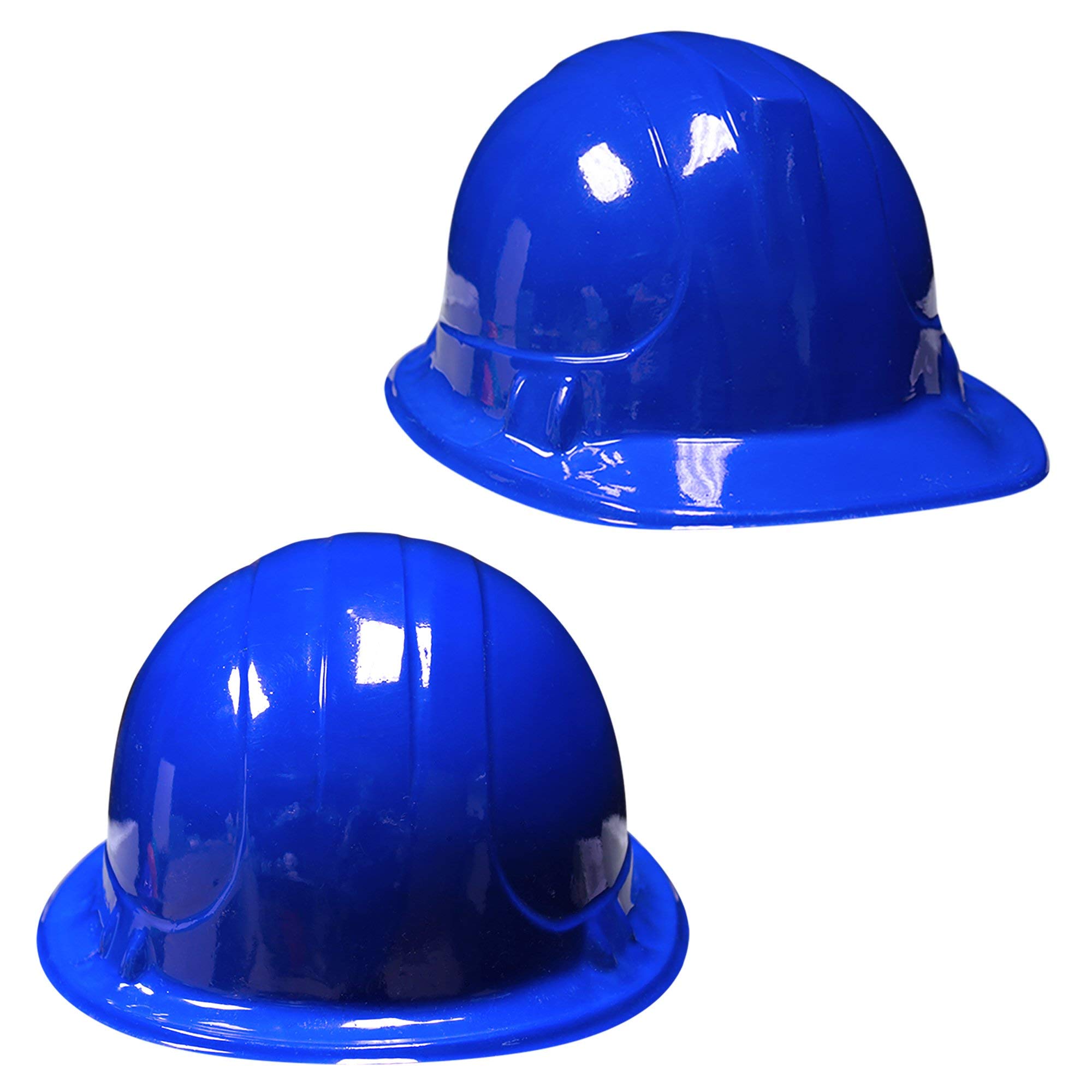 Blue Kids Party Construction Hats (12 Pack)