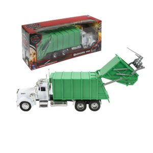 new-ray die cast 1:32 kenworth w900 garbage truck