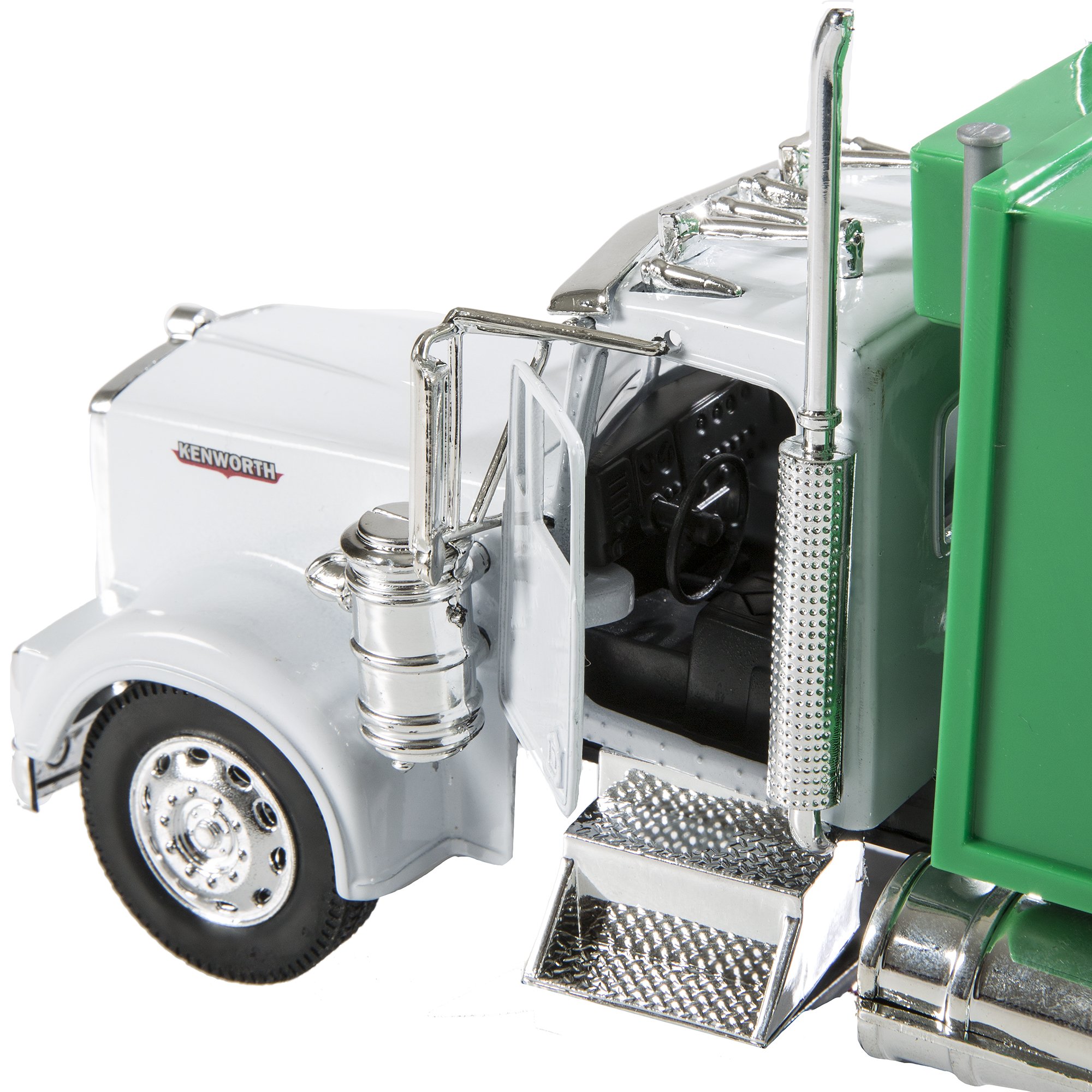 New-Ray Die Cast 1:32 Kenworth W900 Garbage Truck