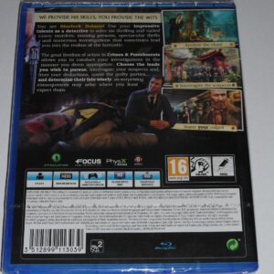 Crimes & Punishments: Sherlock Holmes (PS4) by Koch International