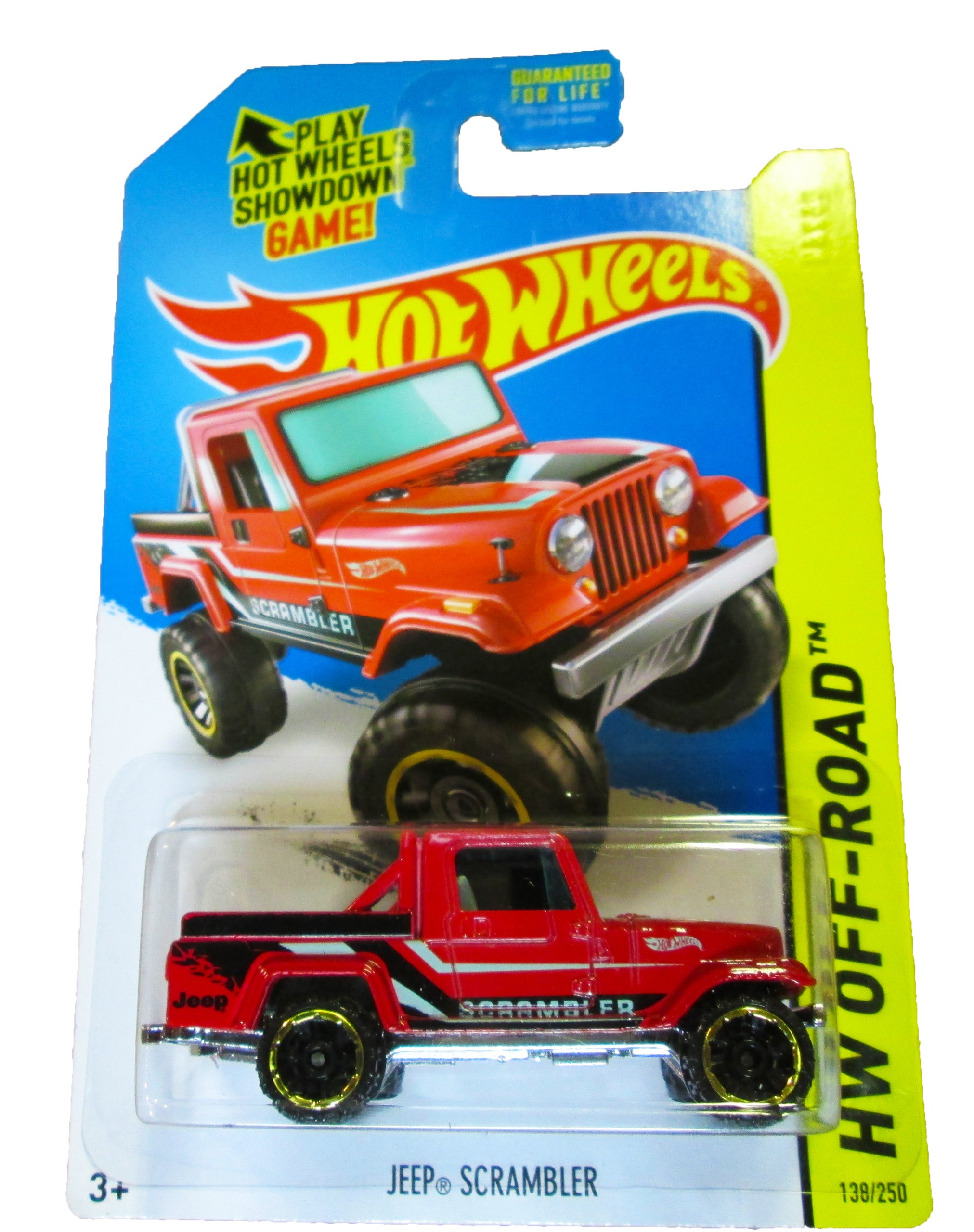 Hot Wheels - 2014 HW Off-Road 138/250 - HW Hot Trucks - Jeep Scrambler (red)