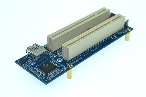 Sintech PCI-E Express X1 to Dual PCI Riser Extender Card with Low Profile Bracket