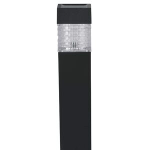 Hampton Bay HD28451BK6 Black Plastic Square Bollard (6 Pack)