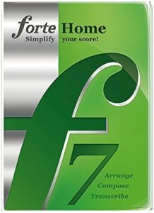 forte 7 home - music composition software